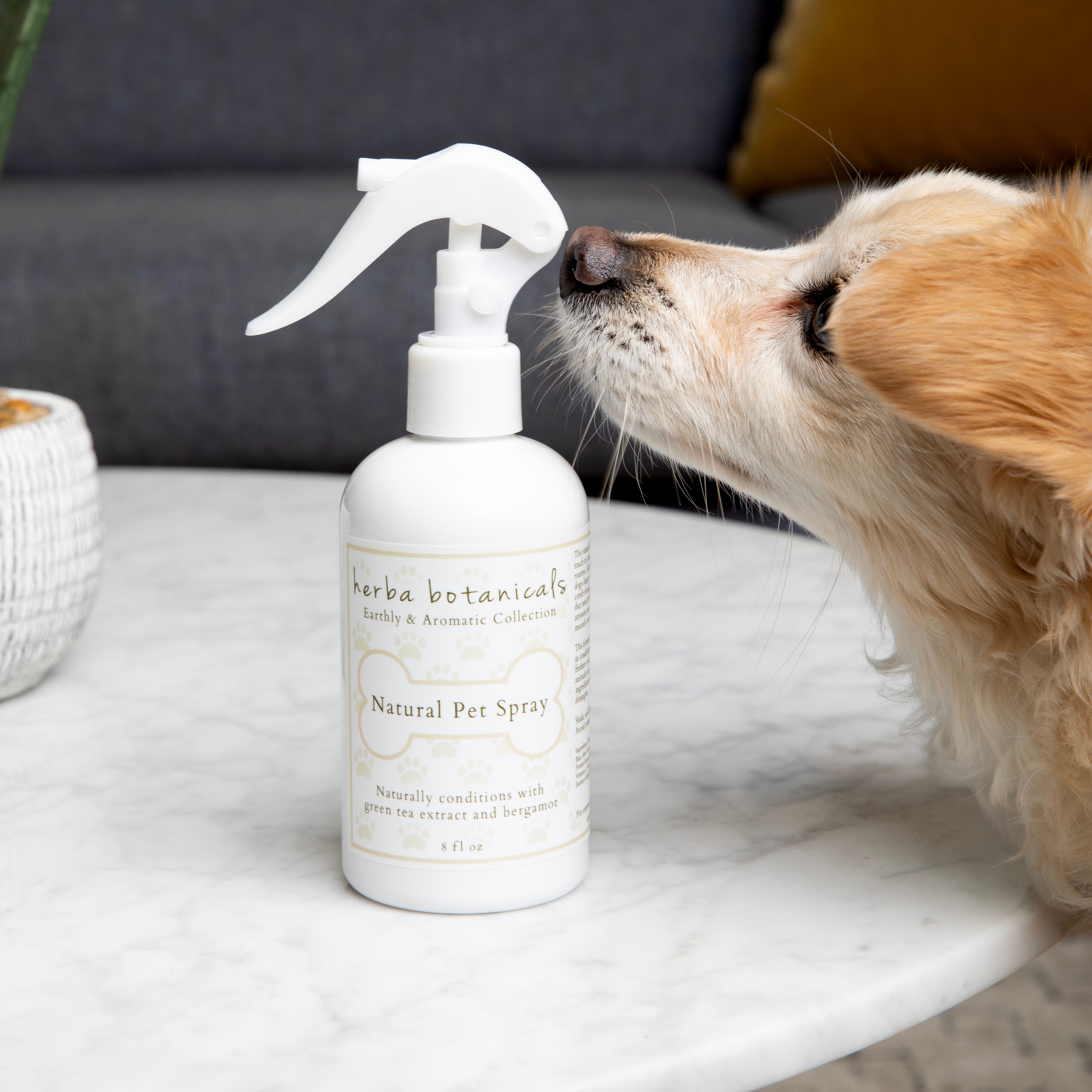 natural pet spray – herba botanicals